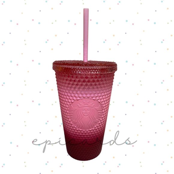Starbucks | Dining | Starbucks 222 Waxberry Pink Blush Gradient Bling ...